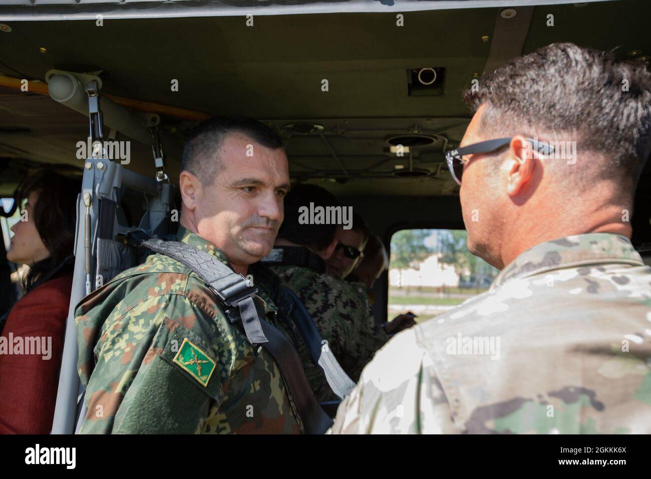 (TIRANA, Albania) --- The Albanian Land Forces Commander, Brig. Gen ...