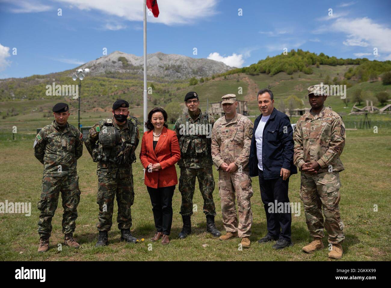 U s ambassador to albania hi-res stock photography and images - Alamy