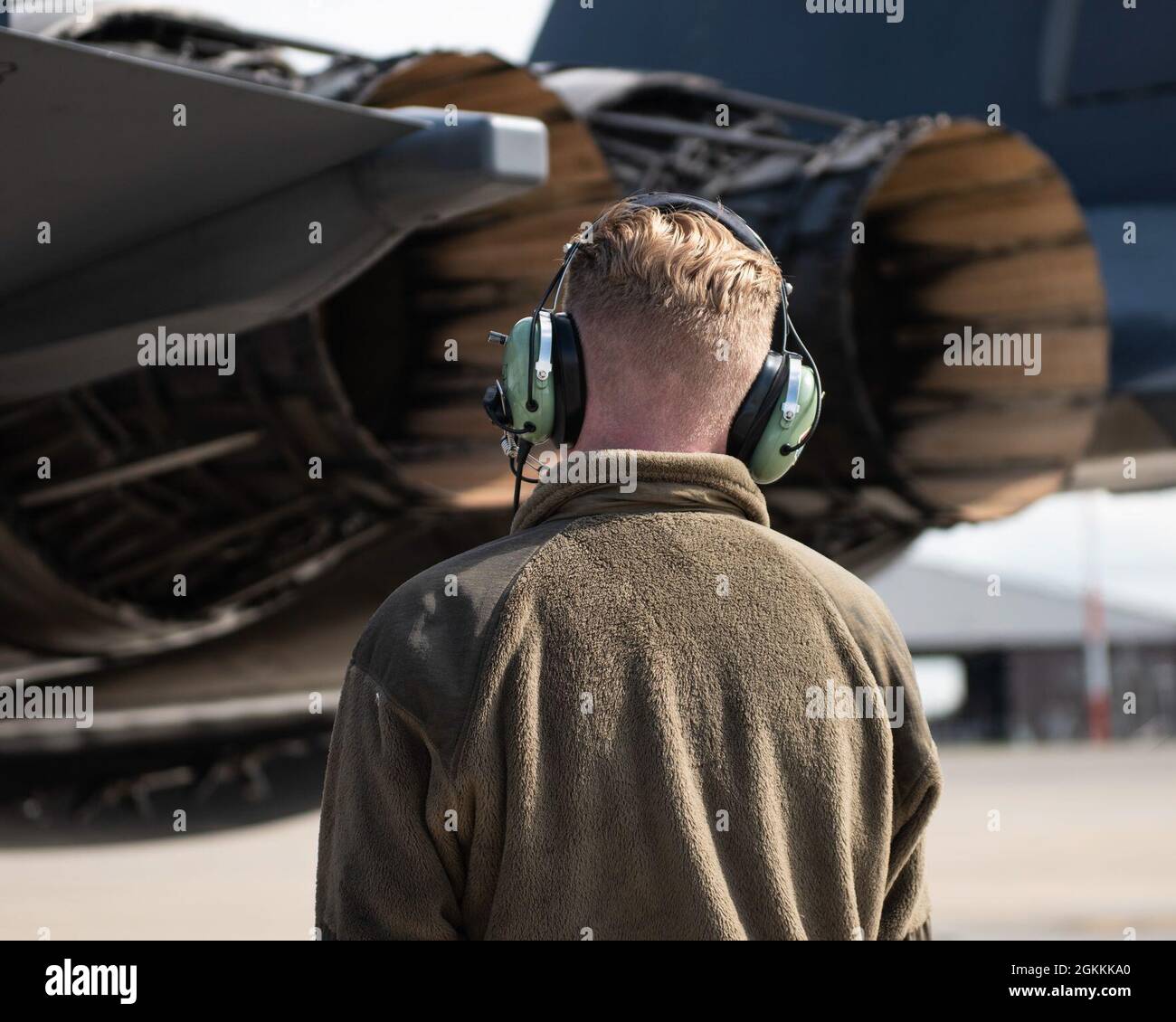 U.S. Air Force Airman 1st Class Vincent Vaccaro, 492nd Aircraft ...