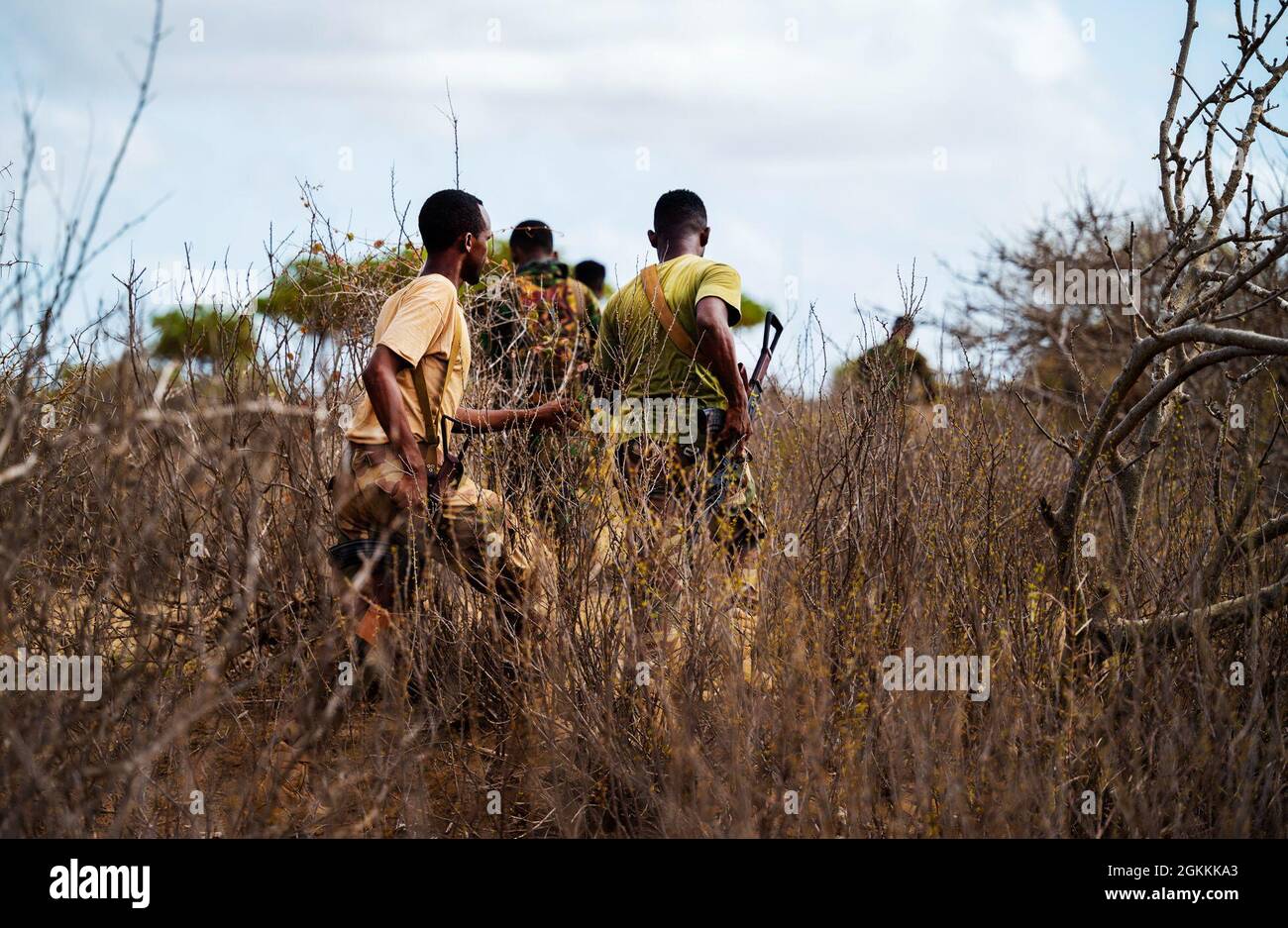 U.S. forces host a land navigation course with the Danab Brigade in ...