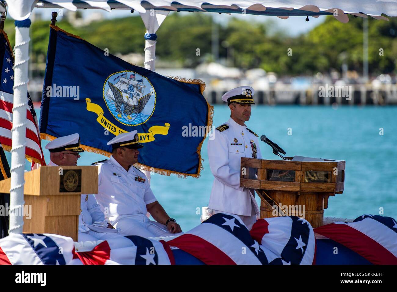 JOINT BASE PEARL HARBOR-HICKAM (May 18, 2021) -- Cmdr. Tyler Forrest ...