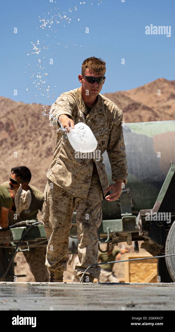 U.S. Marine Corps Lance Cpl. Mason Kurth, an engineer assistant with ...