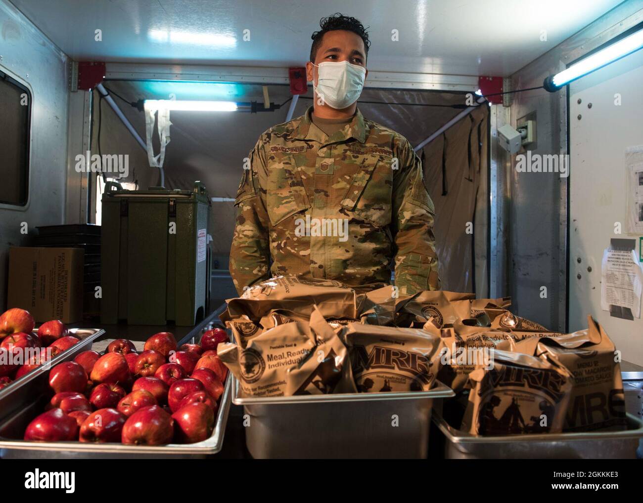 U.S. Air Force Master Sgt. Benjamin Fernandez-Walker, 6th Force Support ...