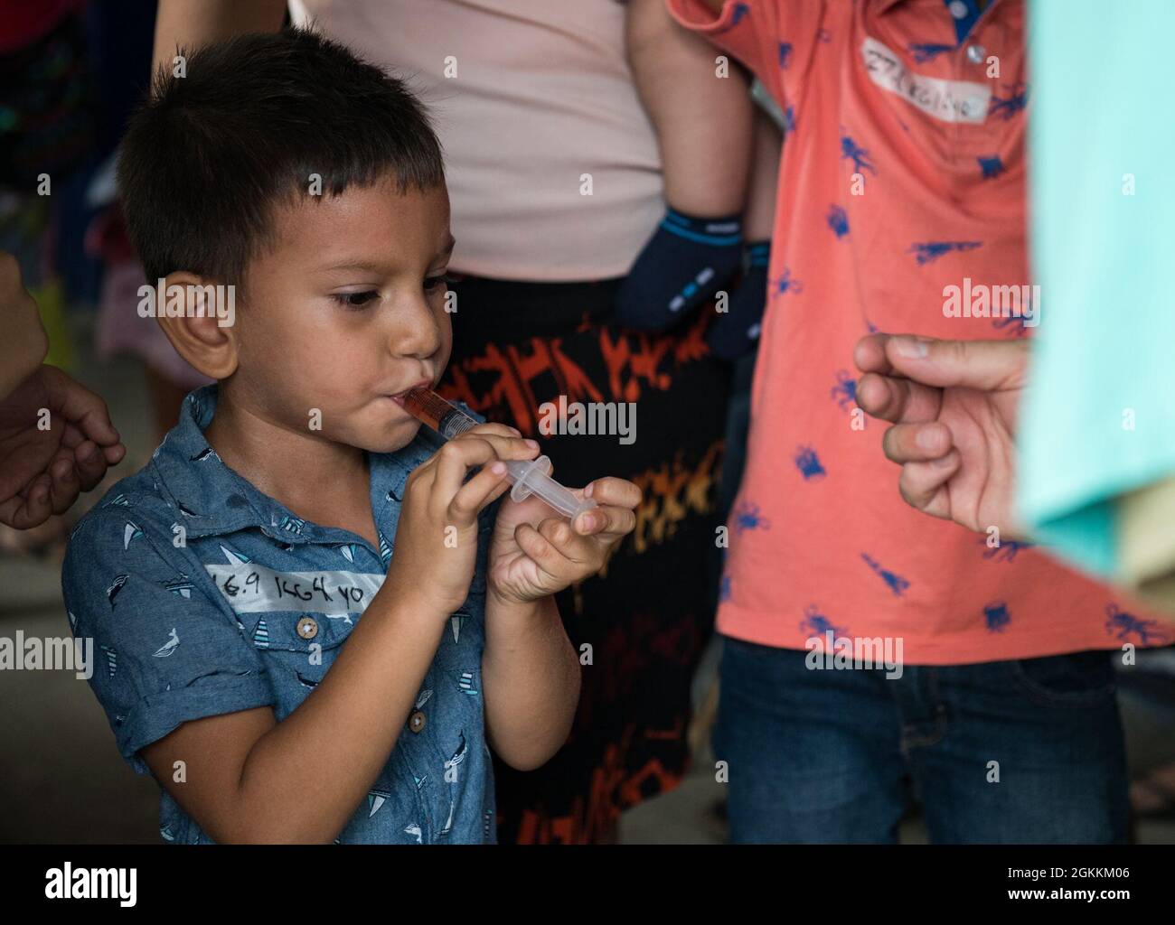 U.S. Army Maj. Morgan Torris-Hedlund, a public health nurse with the ...