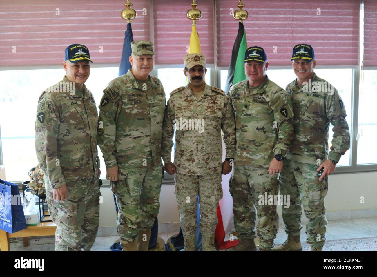 Maj. Gen. Patrick Hamilton, Task Force Spartan commanding general, Brig ...