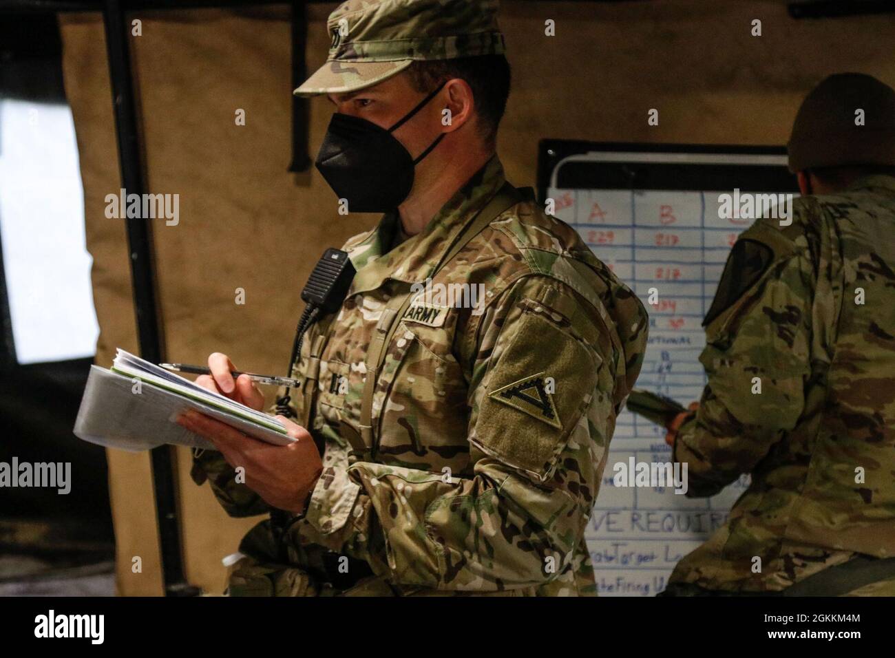 U.S. Army Capt. Andrew Poller, an Observer/Coach-Trainer with the 7th ...