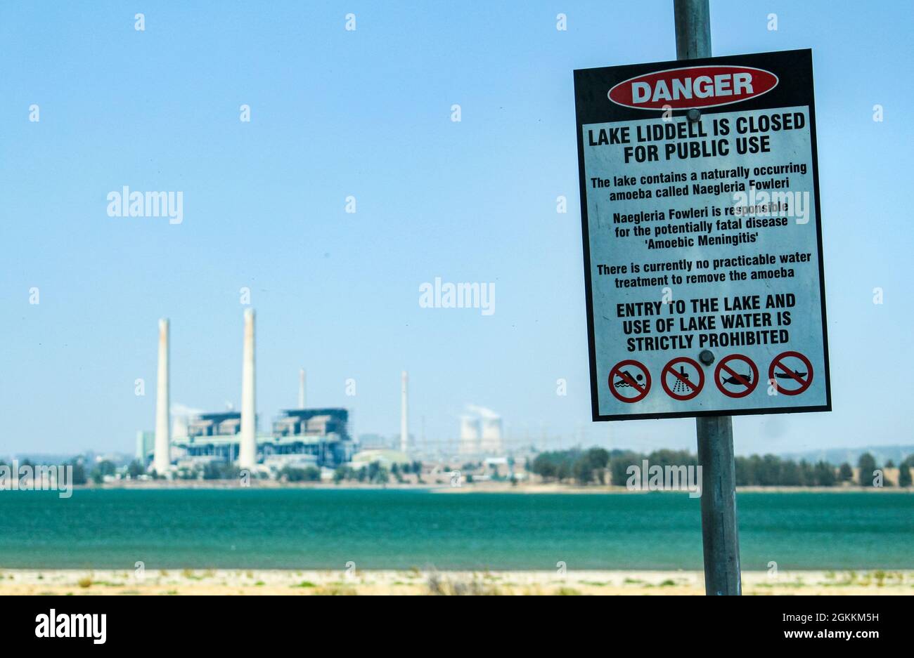 Liddell Power Station - A distant view of Liddell Power Station from ...