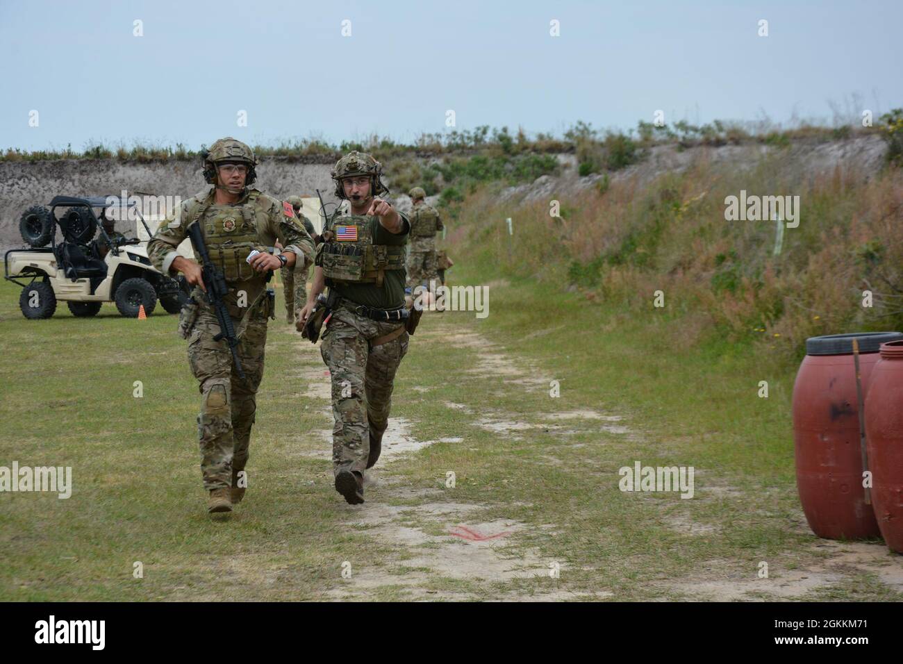 Airmen from five squadrons across the 93rd Air Ground Operations Wing ...