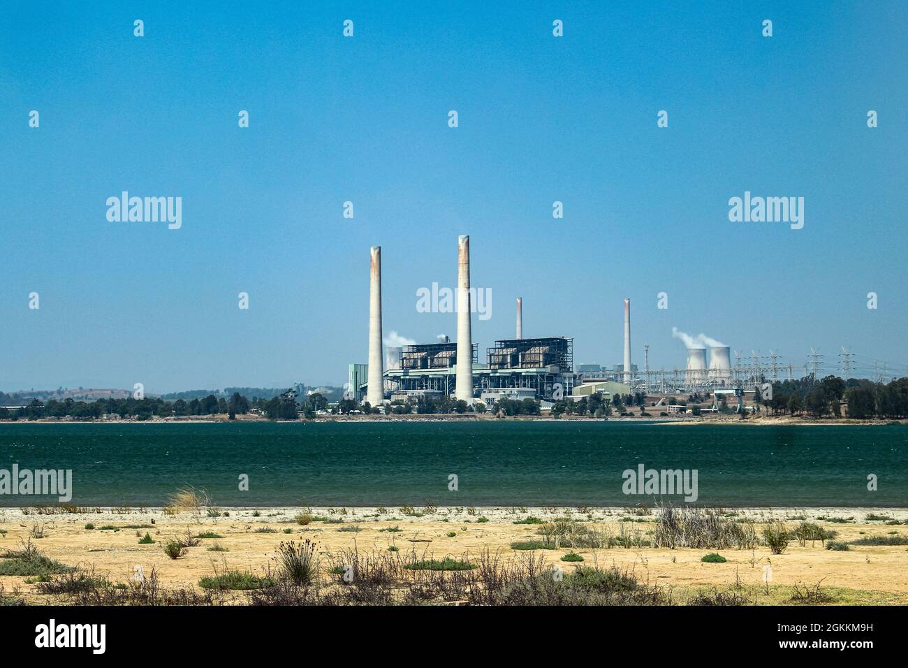 Liddell Power Station - A distant view of Liddell Power Station from ...