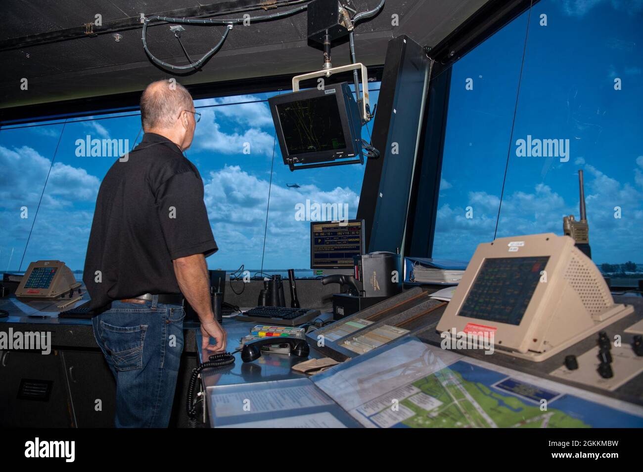 Donald Beckwith, 45th Logistics Readiness Squadron lead air traffic ...