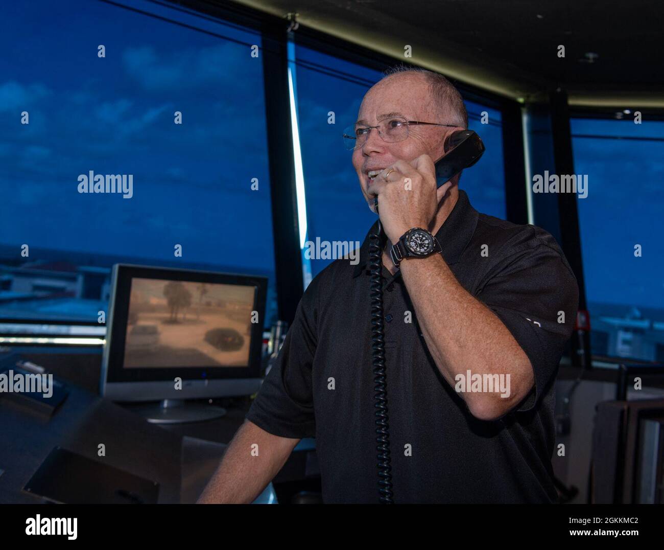 Donald Beckwith, 45th Logistics Readiness Squadron lead air traffic ...