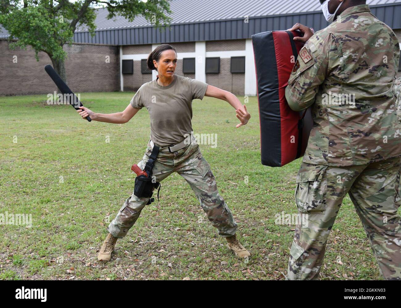 U.S. Air Force Col. Heather Blackwell, 81st Training Wing commander ...