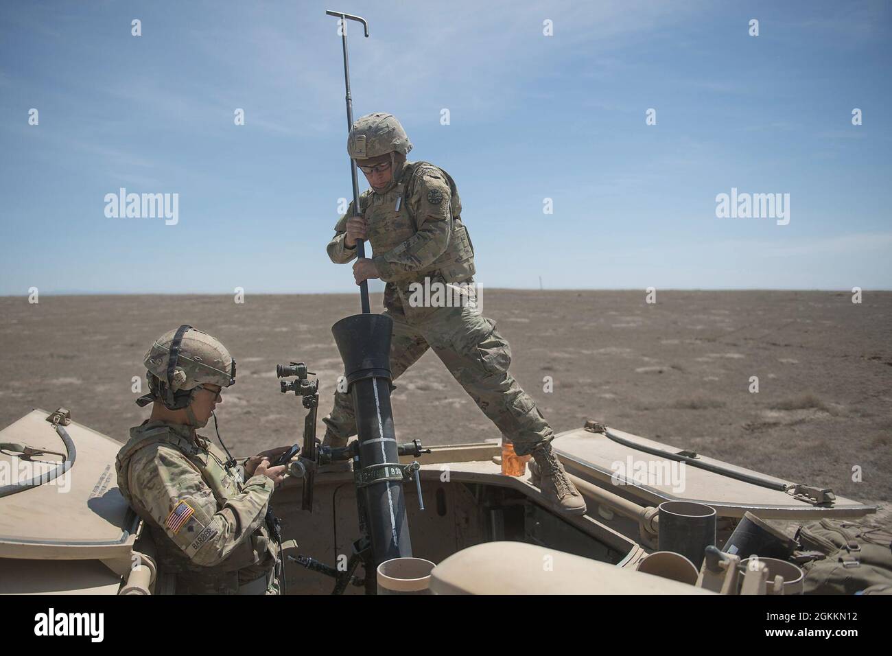 Mortar training section hi-res stock photography and images - Alamy