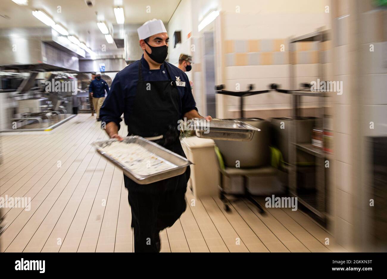 Navy hospital mess hall hi-res stock photography and images - Alamy