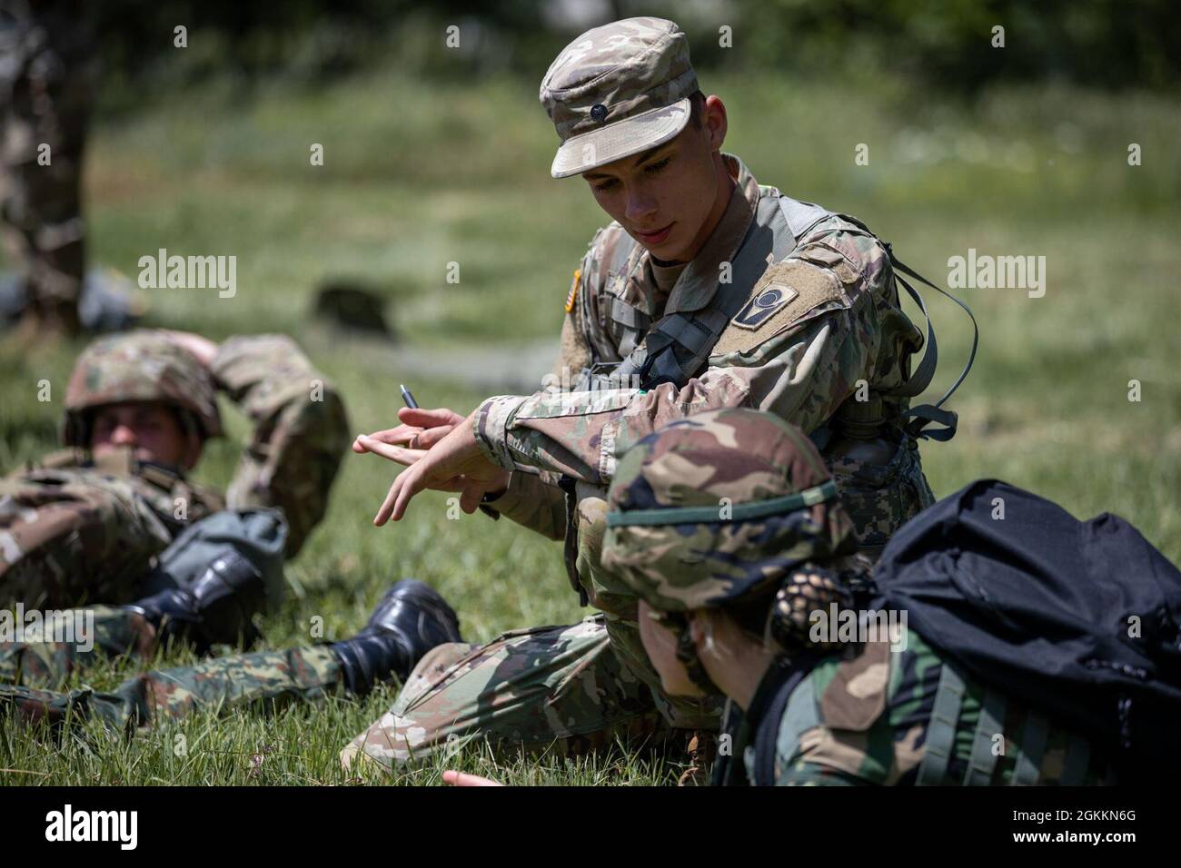 Spc. Daniel Logan, with Charlie Company, Brigade Support Battalion ...