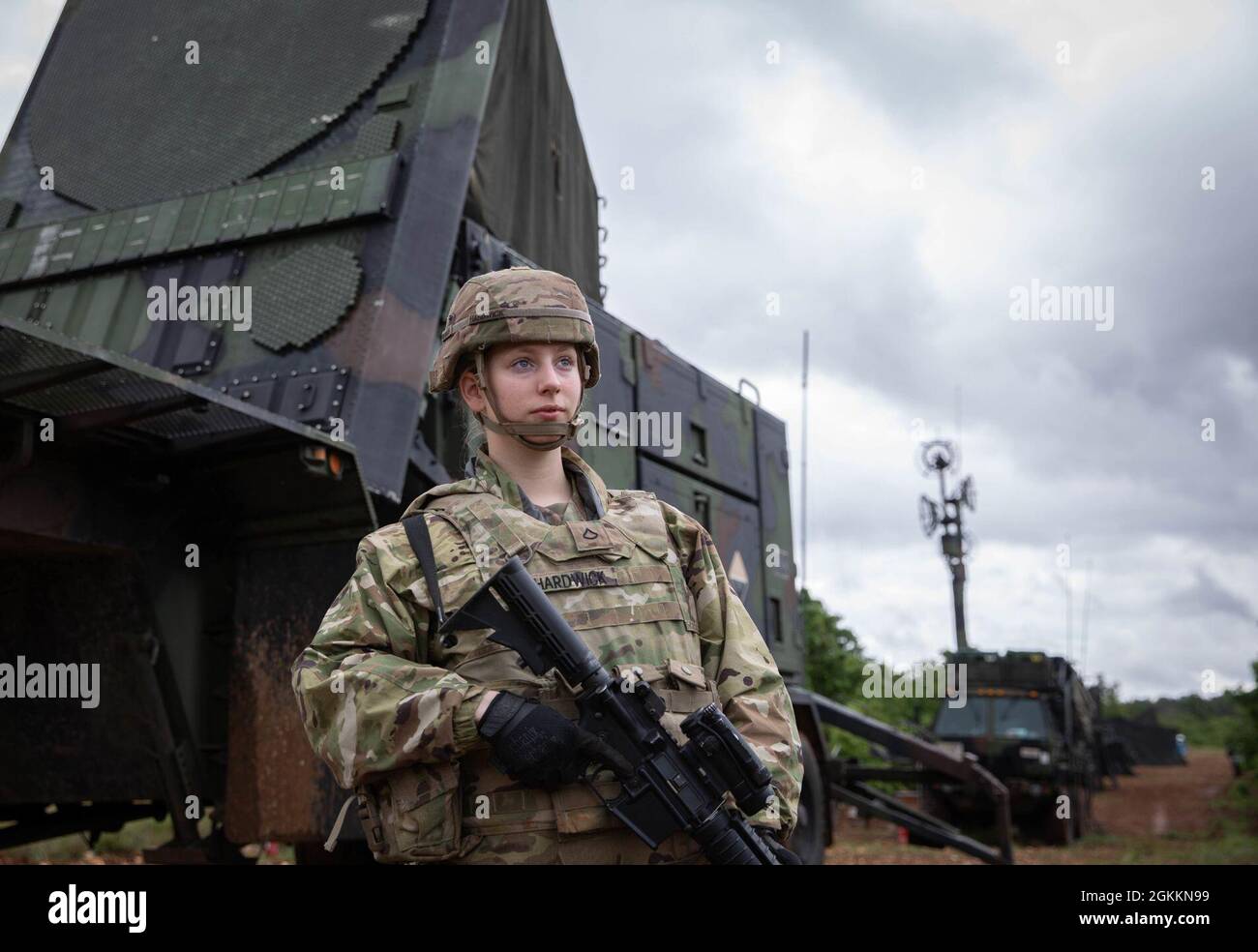 Meet Pfc. Dakota Hardwick, a Patriot fire control enhanced operator and ...