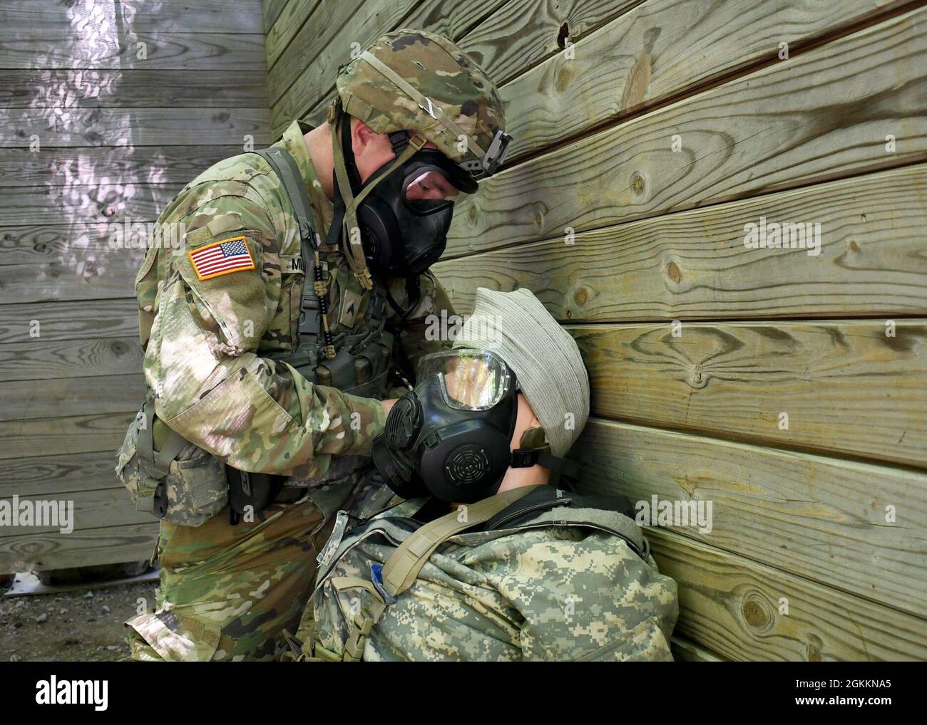 FORT DRUM, N.Y. – U.S. Army Cpl. Dakoatah Miller, an infantryman with the New York National ...