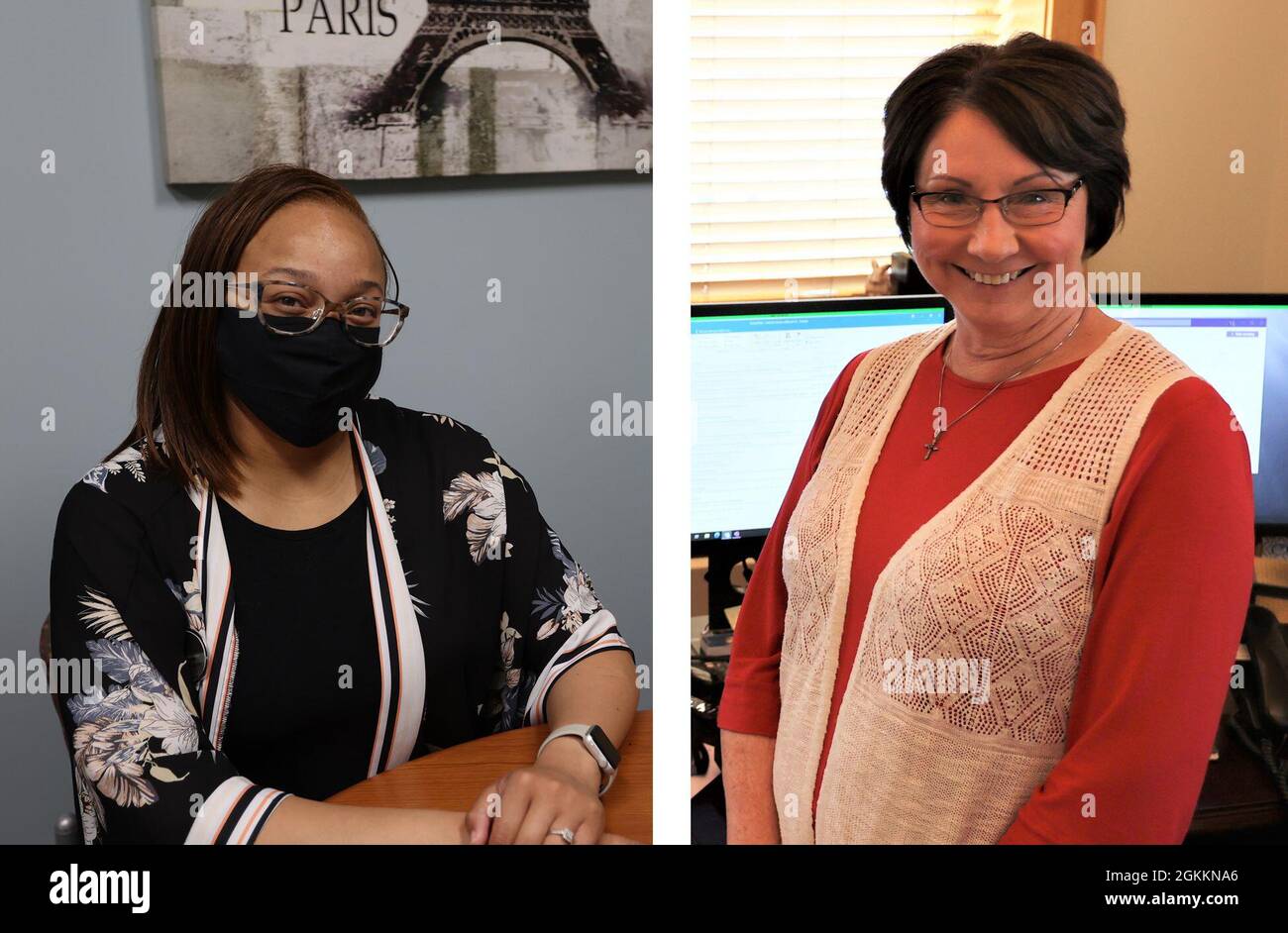 Child Development Center Director Stephanie Parris and Family and ...