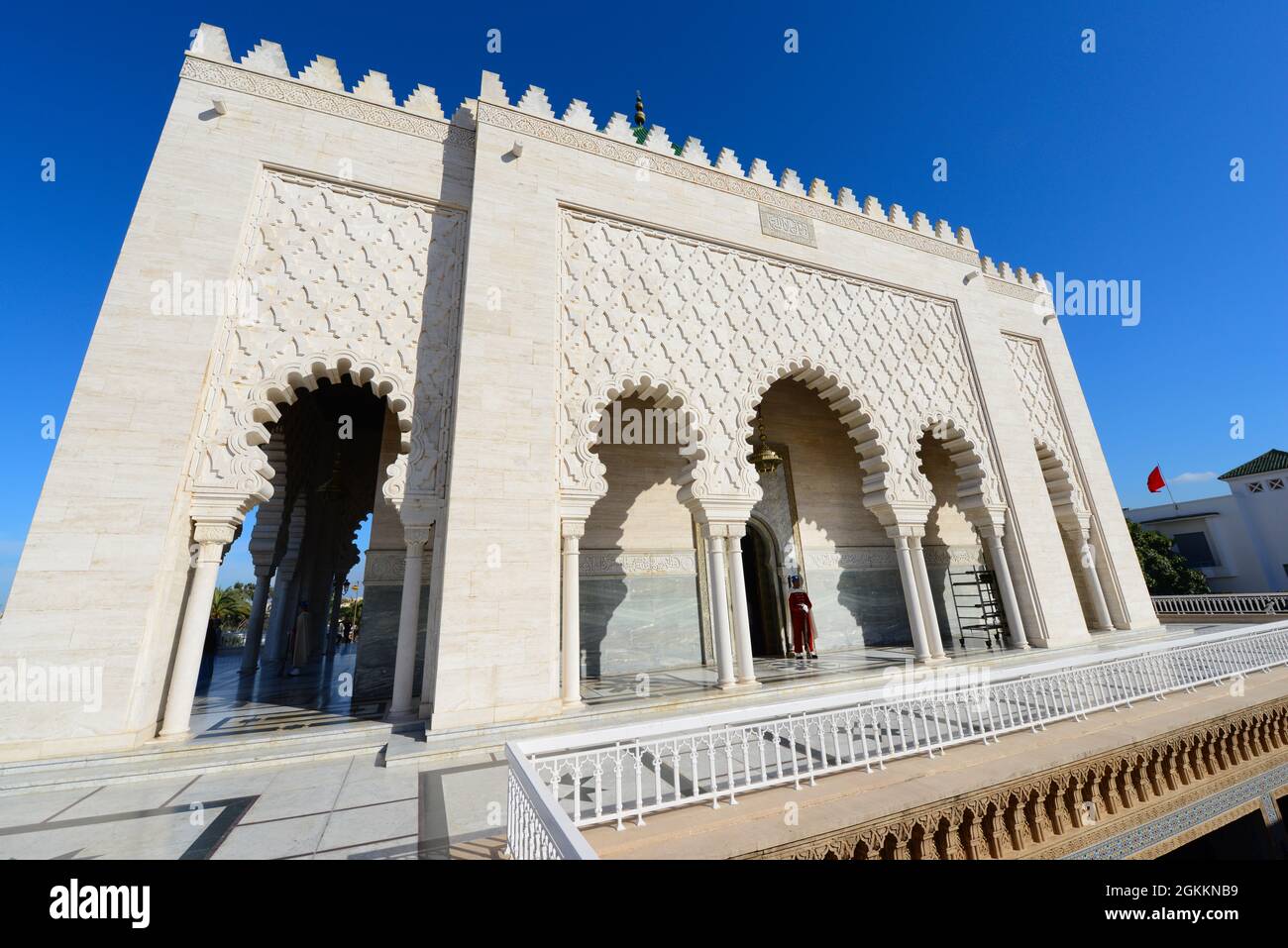 The Mausoleum of Mohammed V in Rabat, Morocco Stock Photo - Alamy