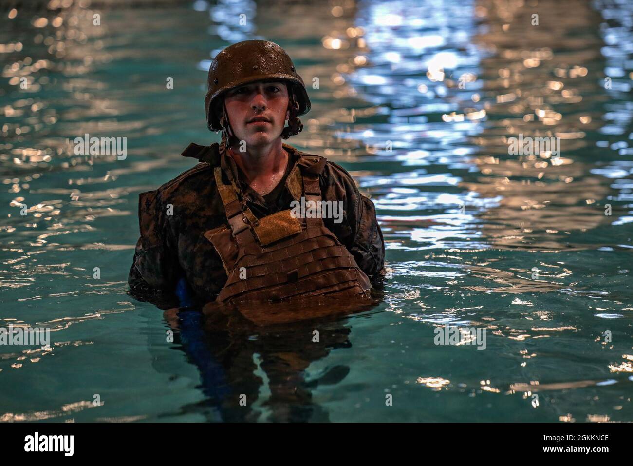 Recruits with Papa Company, 4th Recruit Training Battalion, conduct ...
