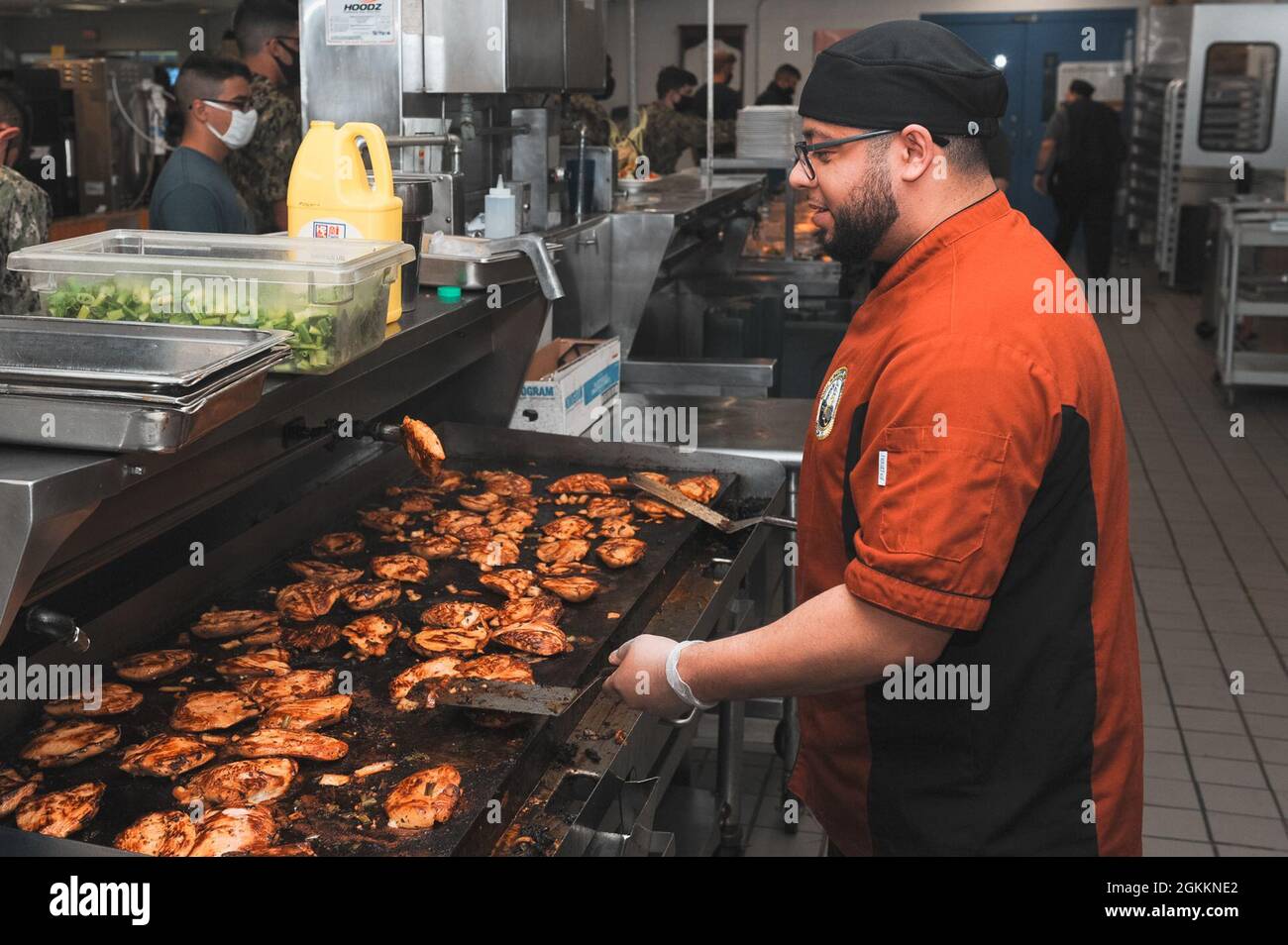 210519-N-EJ843-0022 GROTON, Conn. (May 19, 2021) Culinary Specialist ...