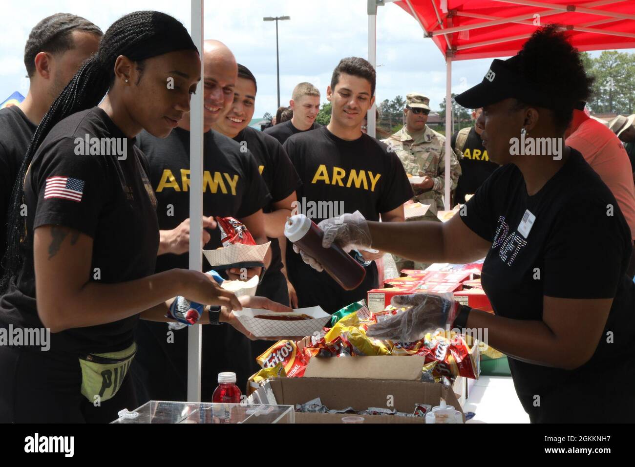 Volunteer members of the United Service Organizations Stock Photo - Alamy