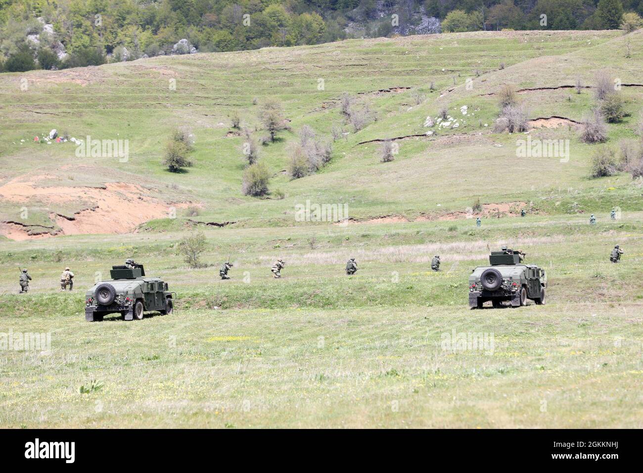 U.S. Army Soldiers from the 53rd Infantry Brigade Combat Team, Florida ...