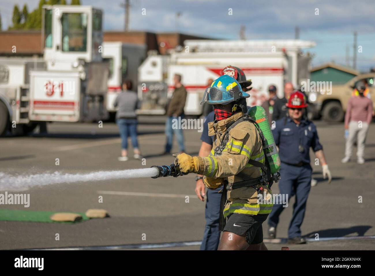 Fire department incident command system hi-res stock photography and ...