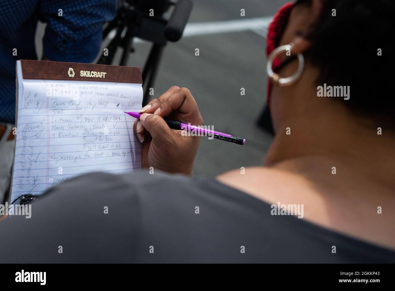 Kimberly Gaither, a member of the 88th Air Base Wing Public Affairs ...