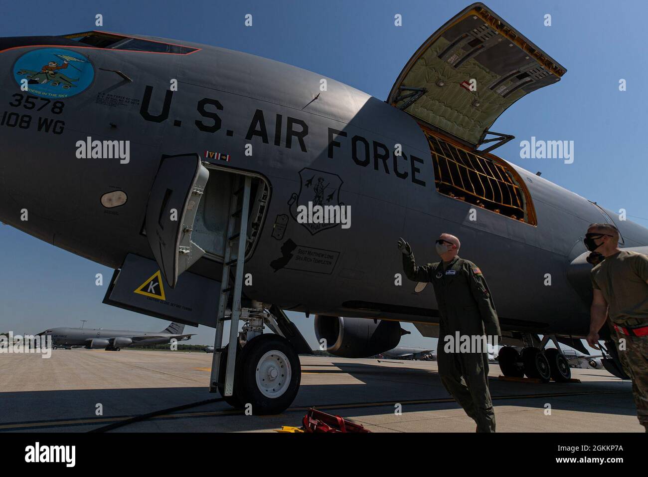 U.S. Air Force Maj. Stephen Ayres, a pilot with the 141st Air Refueling ...