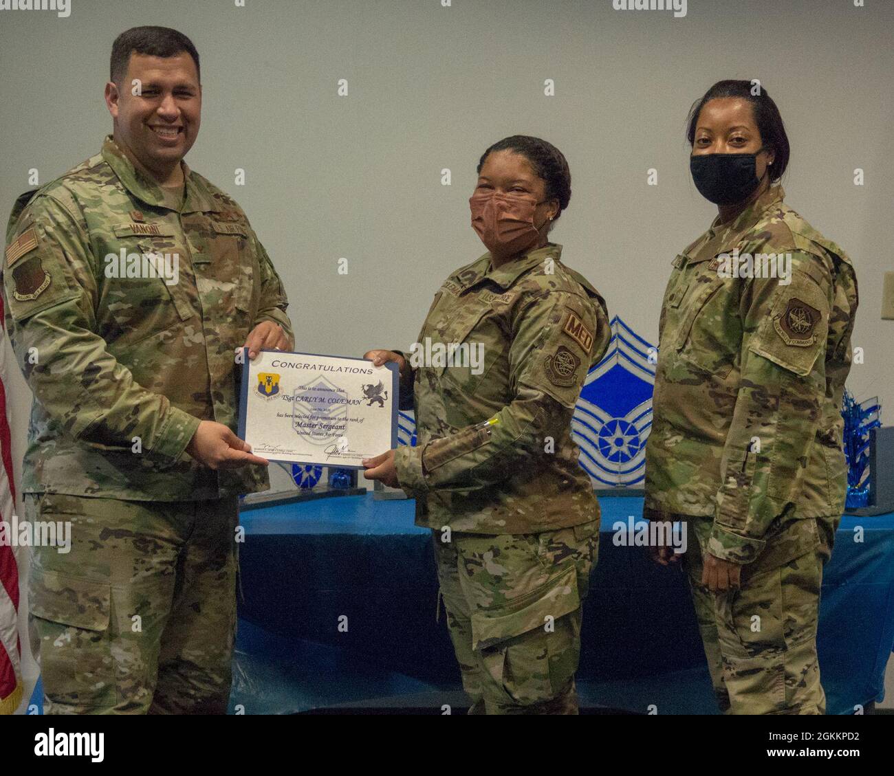 U.S. Air Force Technical Sgt. Carly Coleman, 43rd Medical Squadron ...