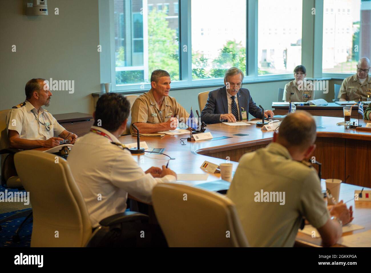 NORFOLK (May 19, 2021) – Vice Admiral Andrew Lewis, Director, Combined ...