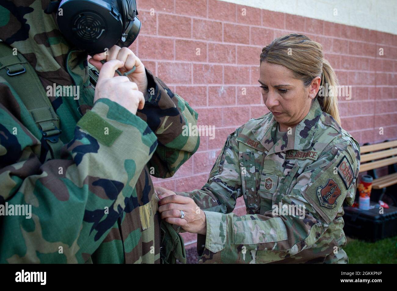 U.S. Air Force Senior Master Sgt. Catrina Gray, National Guard Bureau ...