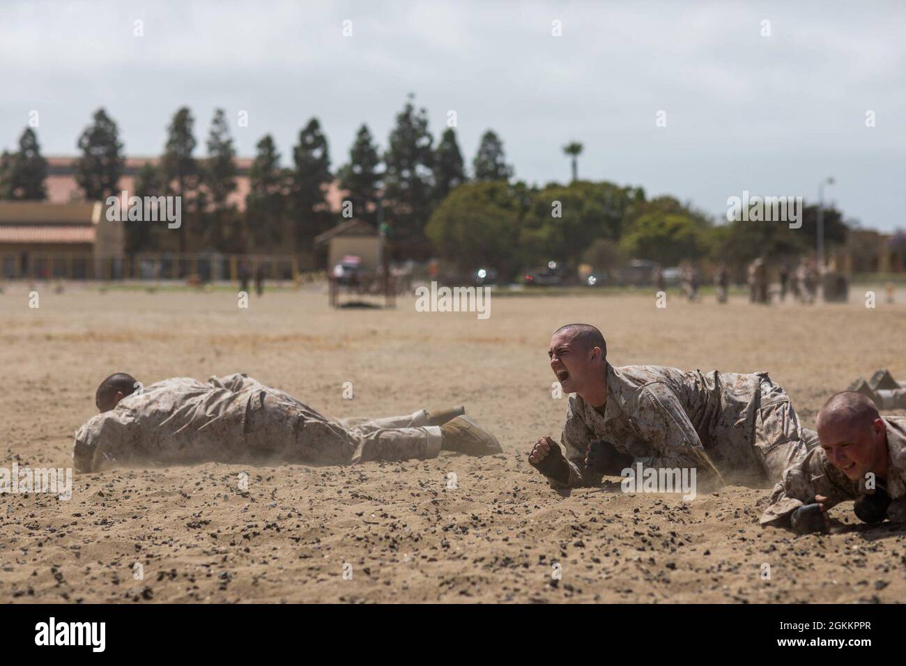 Recruit (rct) Brandon Grove, a rct with Kilo Company, 3rd Recruit ...