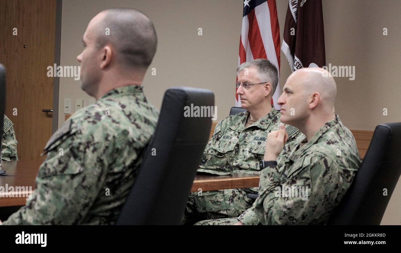 Rear Adm. Tim Weber, commander, Naval Medical Forces Pacific, and ...