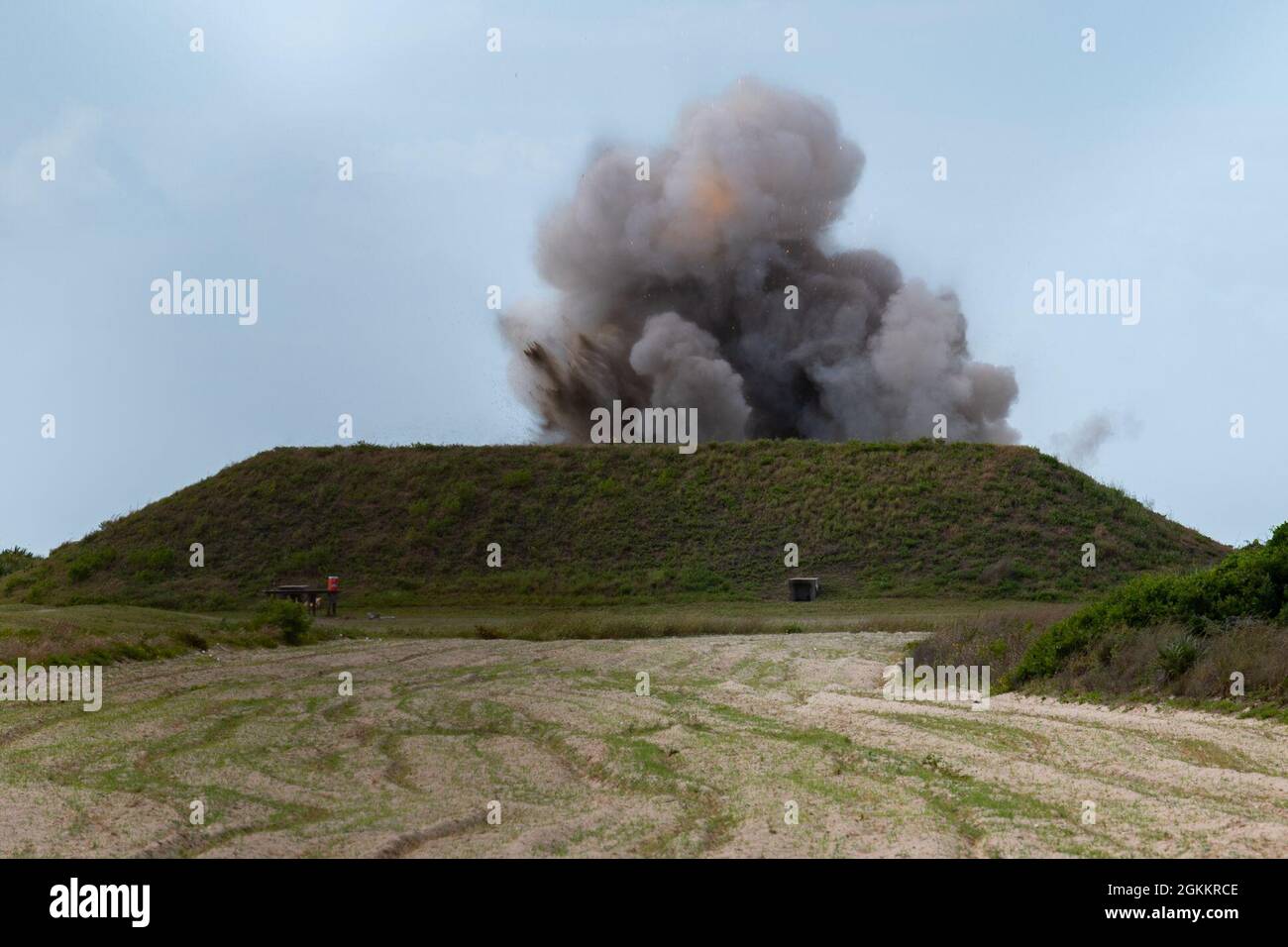 The 45th Civil Engineering Squadron Explosive Ordnance Disposal team ...