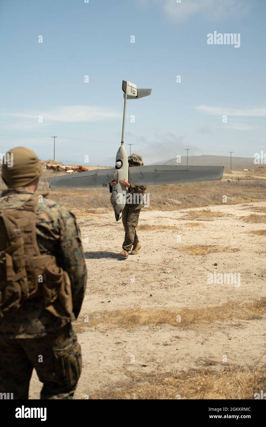 U.S. Marine Corps Staff Sgt. Matthew Pitman, the unmanned aerial ...