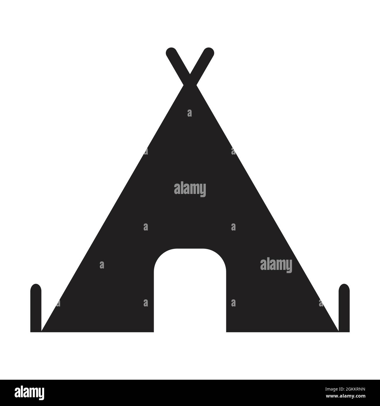 Camp icon vector for graphic design, logo, website, social media ...