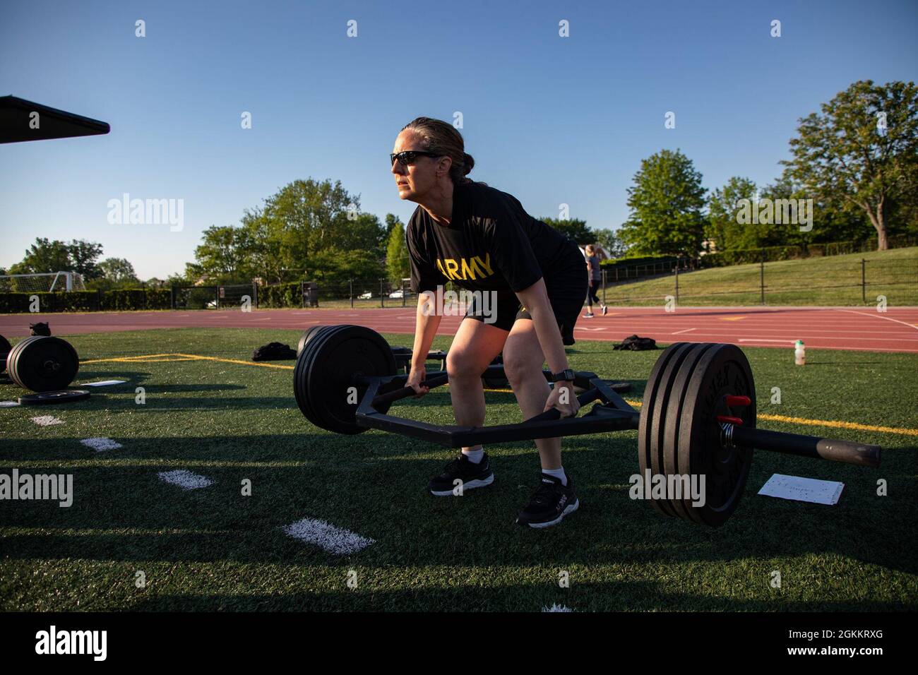 U.S. Army Brigadier General, Kimberly M. Colloton, commander of the U.S ...