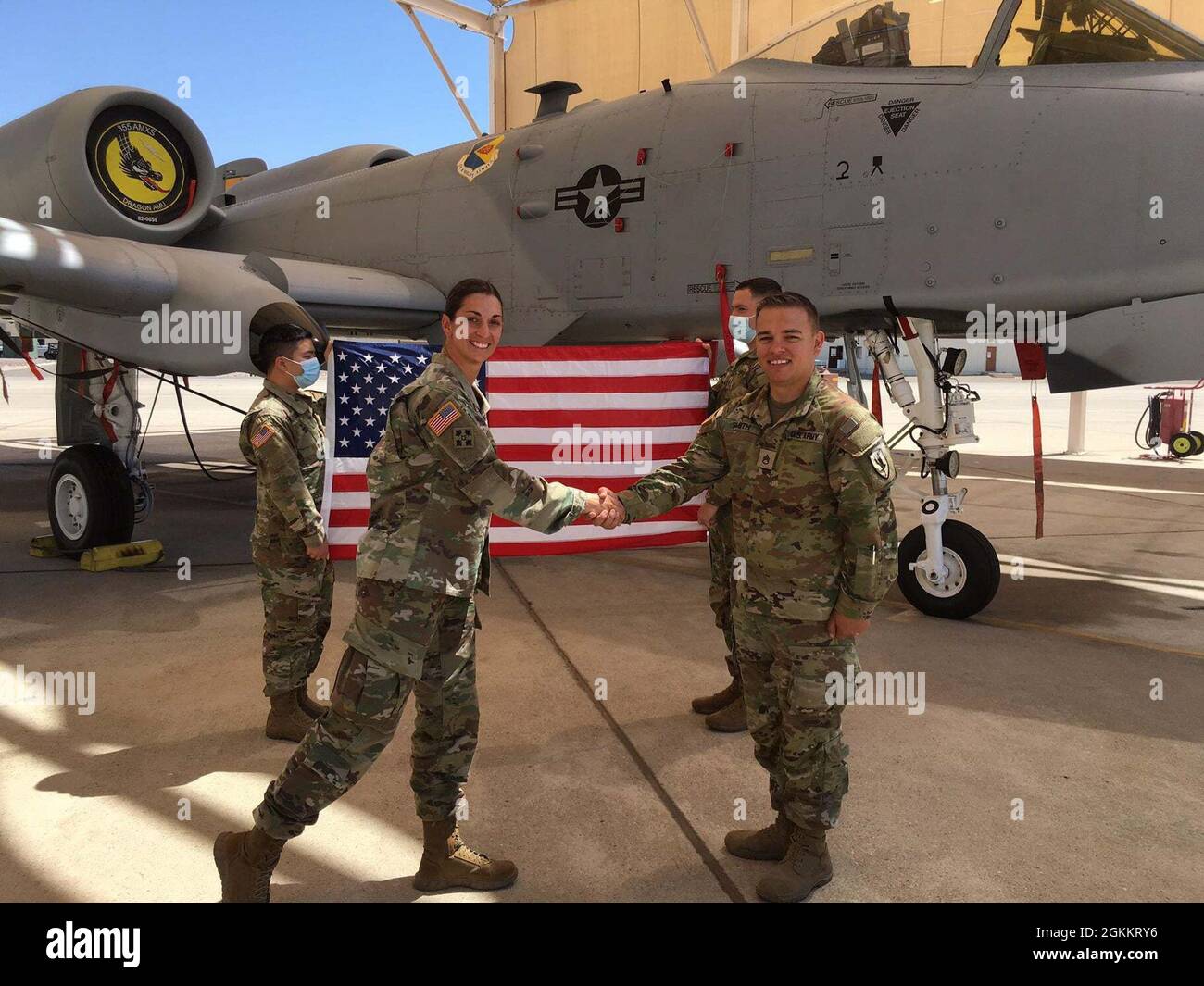 U.S. Army Lt. Col. Alissa McKaig, 2d Battalion, 13th Aviation Regiment ...