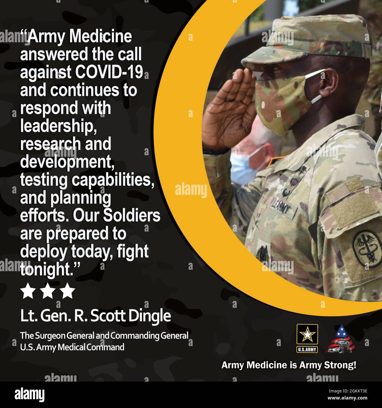 Army Surgeon General Quote Stock Photo - Alamy