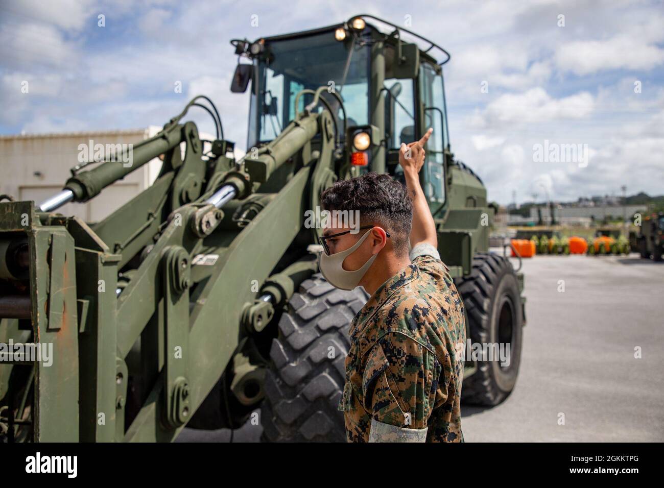 U.S. Marine Corps Cpl. Teodoro Lopez, a logistics and embarkation ...