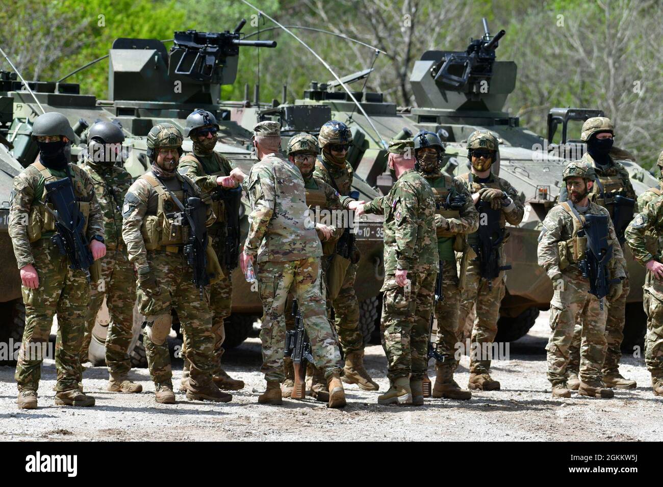 U.S. Army Maj. Gen. Joe Jarrard, Deputy Commanding General of U.S. Army ...