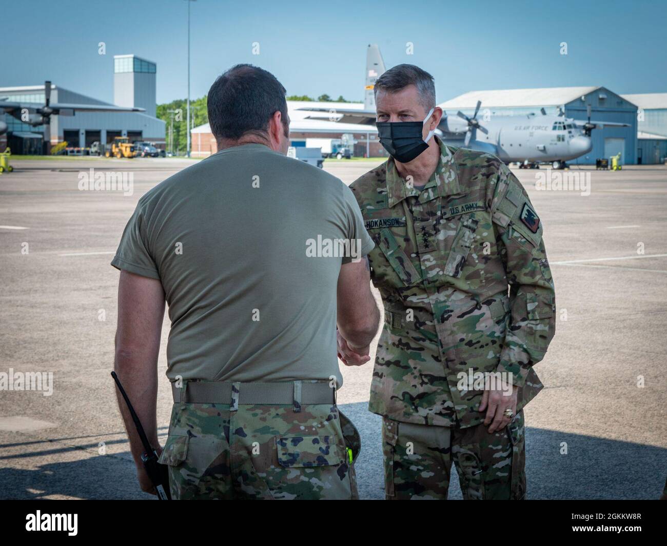 U.S. Army Gen. Daniel R. Hokanson, Chief of the National Guard Bureau ...