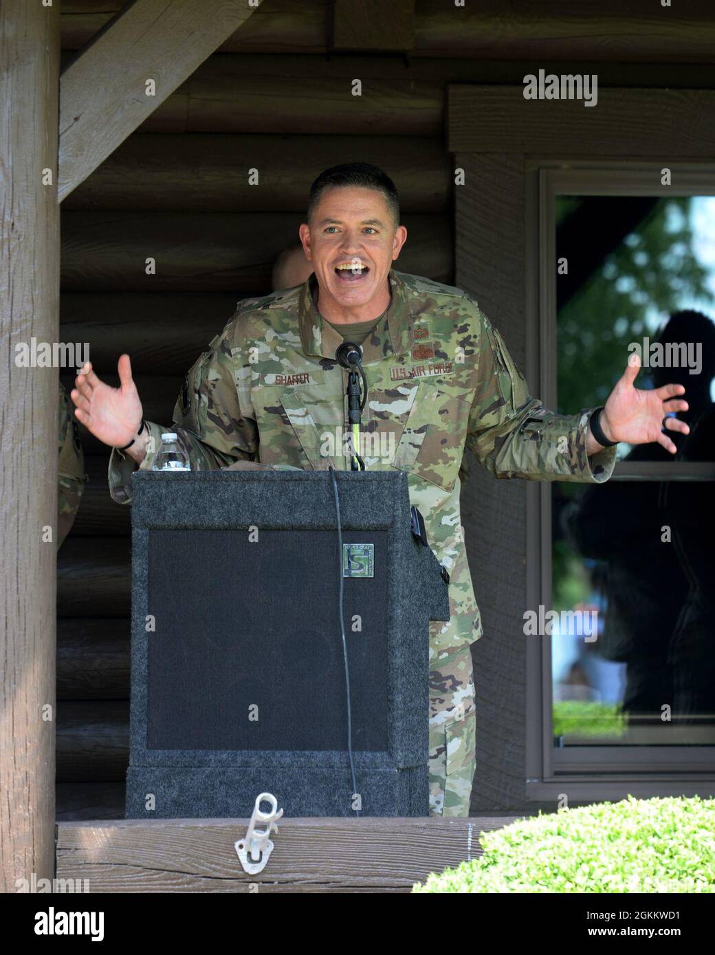 U.S. Air Force Chief Master Sgt. Jason Shaffer, 88th Air Base Wing ...