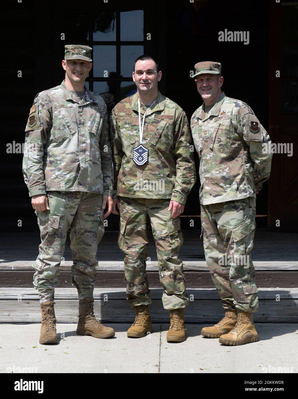 U.S. Air Force Master Sergeant selects received their certificates ...