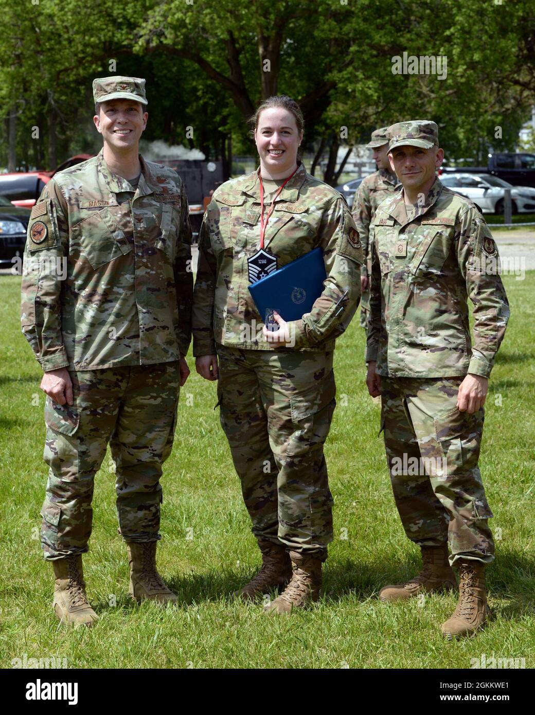 U.S. Air Force Master Sergeant selects received their certificates ...