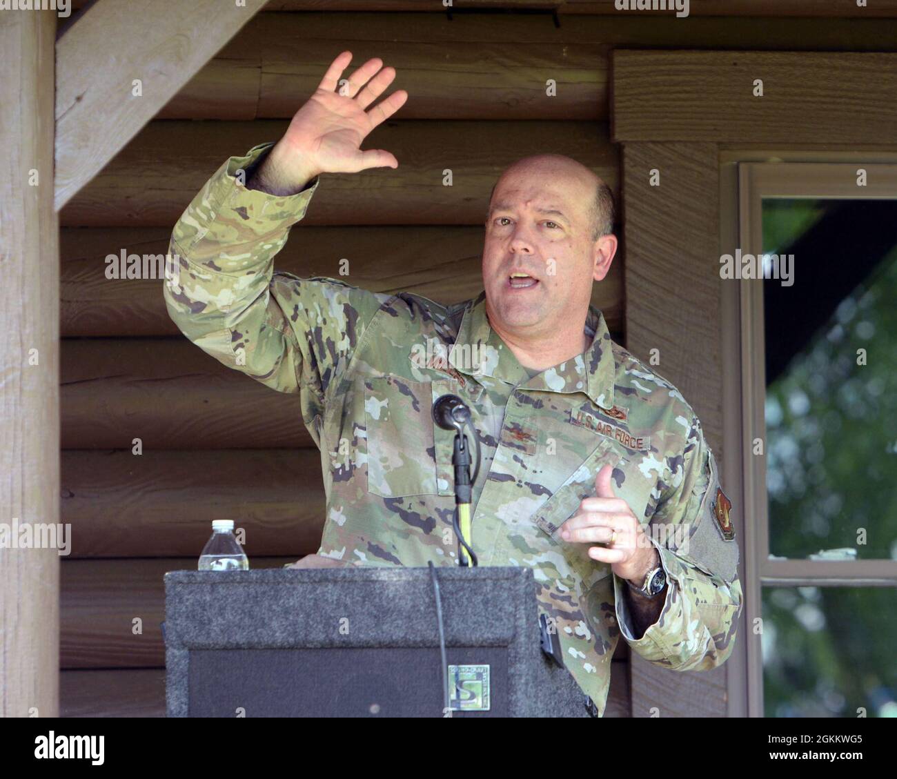 U.S. Air Force Col. Patrick Miller, 88th Air Base Wing commander ...