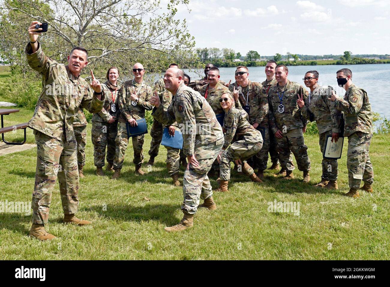 U.S. Air Force Chief Master Sgt. Jason Shaffer, 88th Air Base Wing ...