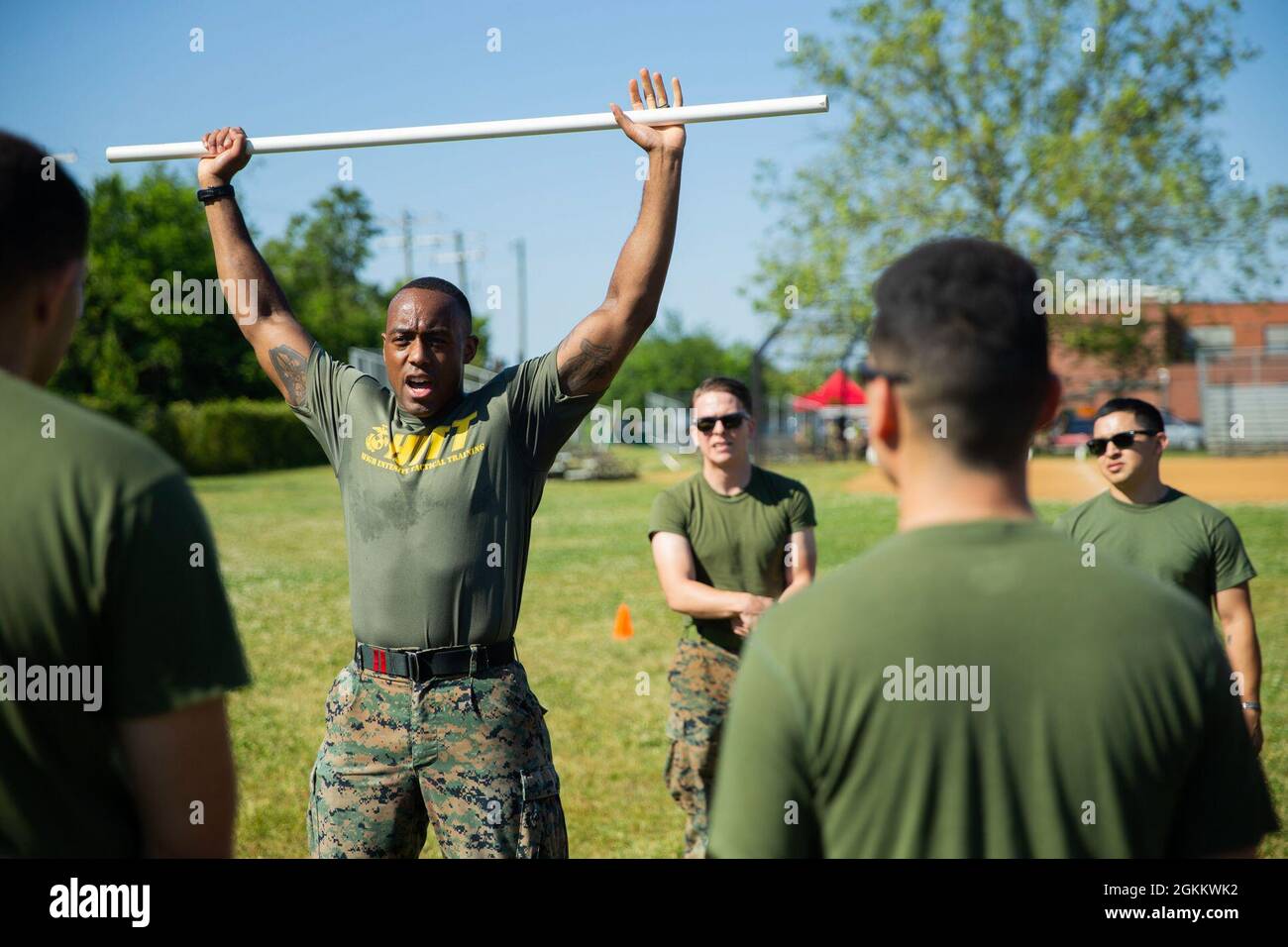 U.S. Marines with Security Battalion, Marine Corps Base Quantico ...